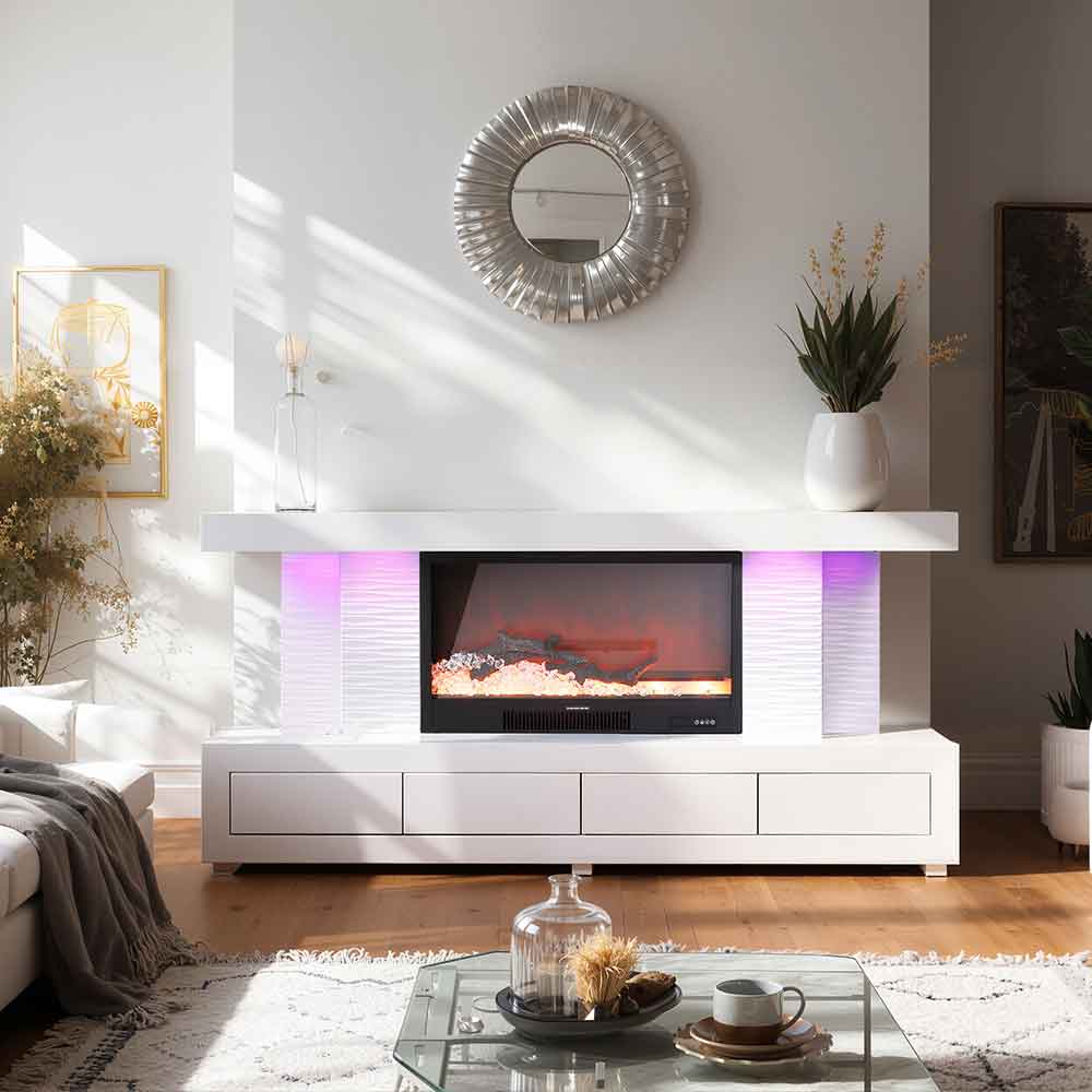 Vanitii Electric Fireplace TV Unit - House of McGregor