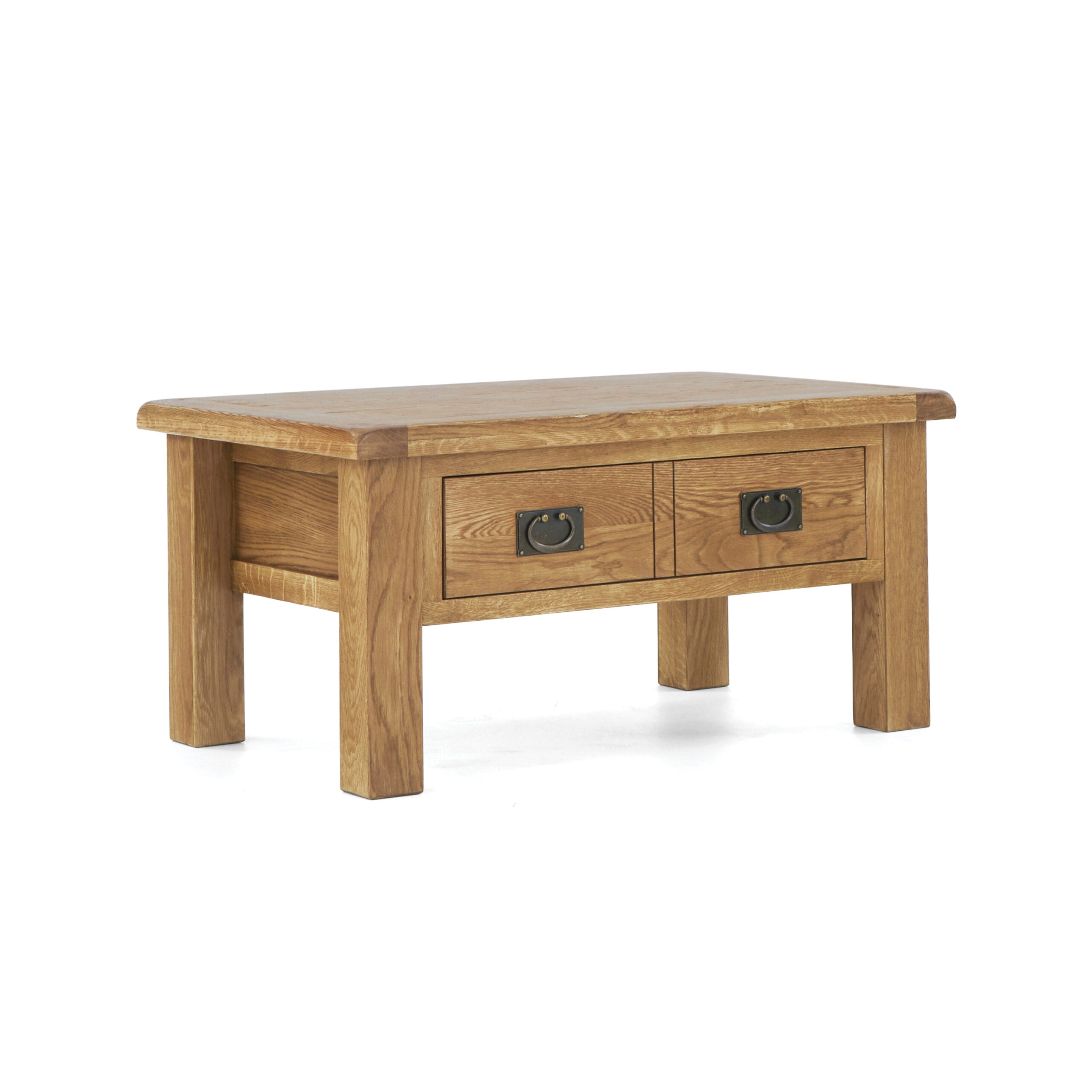 Salisbury Oak Coffee Table with Drawers - House of McGregor
