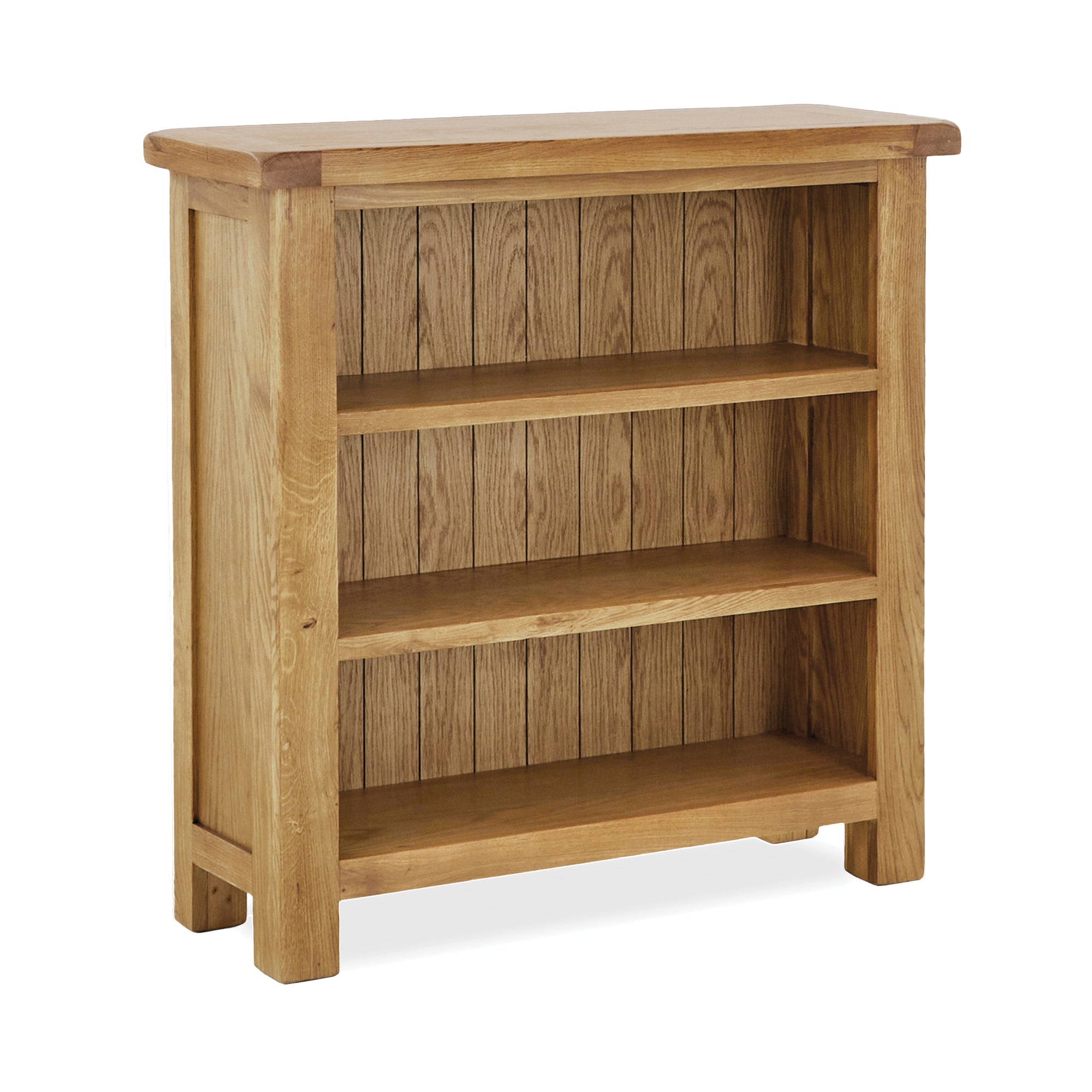 Salisbury Low Oak Bookcase - House of McGregor